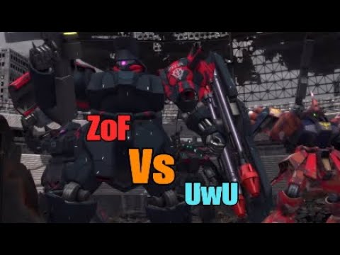 Gundam battle Operations 2 - ZoF Vs Uwu/Clan! - YouTube