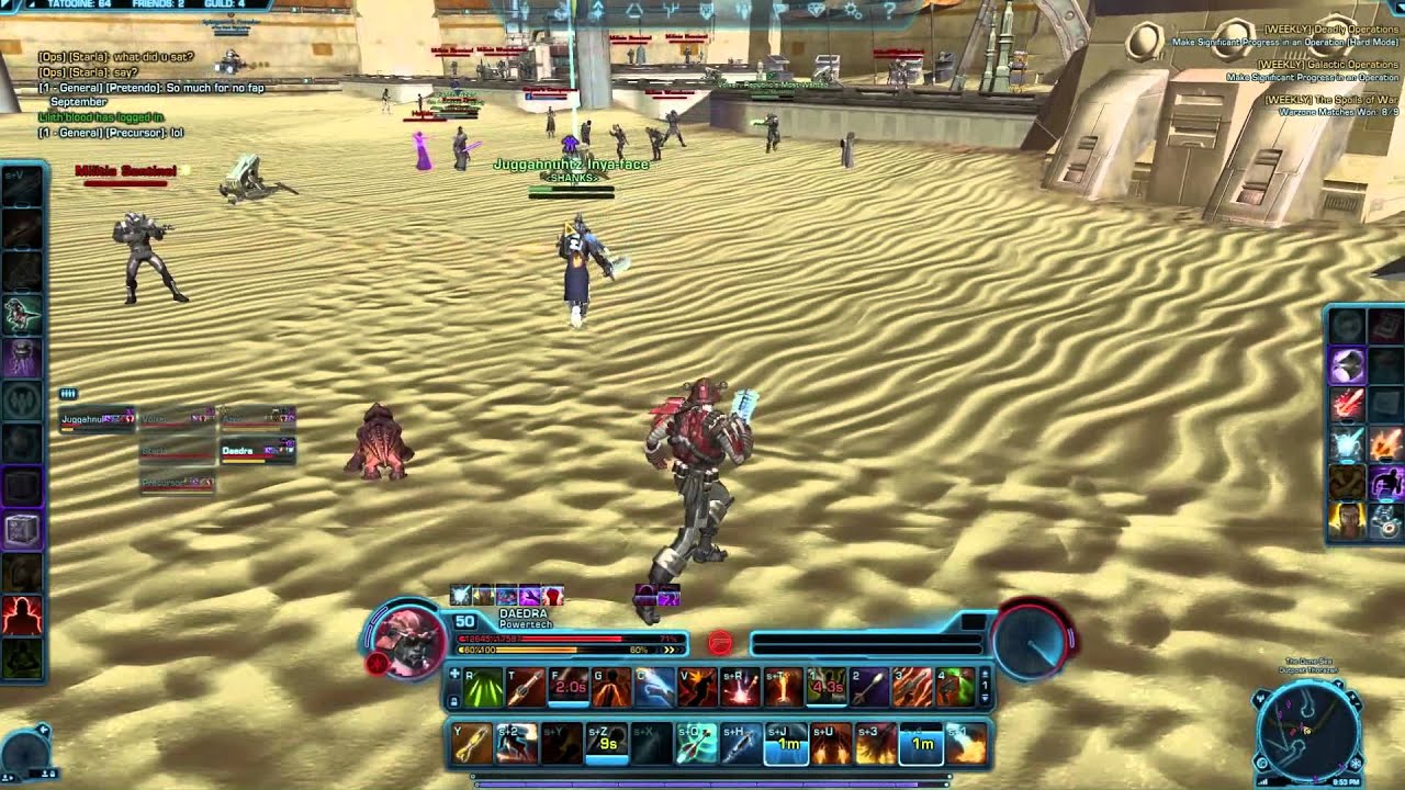 SWTOR: World PvP - Raiding Thorazan - YouTube