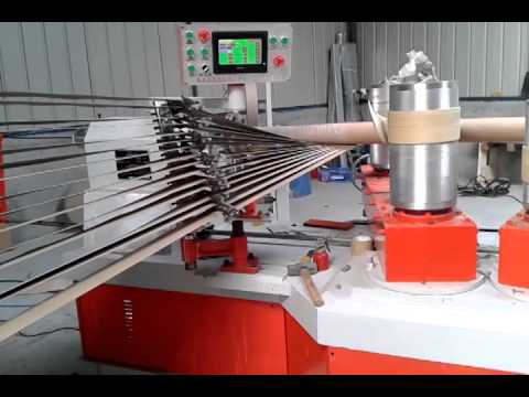 Spiral Paper Core Machine for Stretch Film Cores CFJG-100 - YouTube