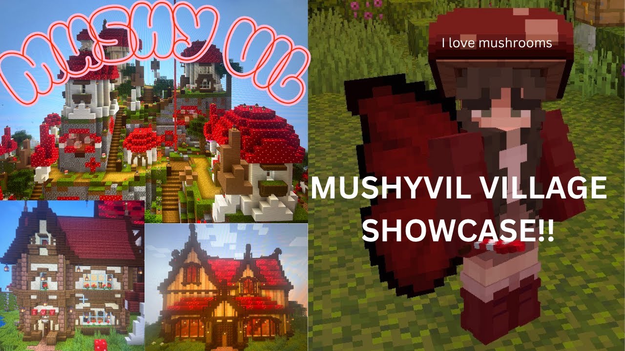 My Mushroom Village on Faeries Smp - YouTube