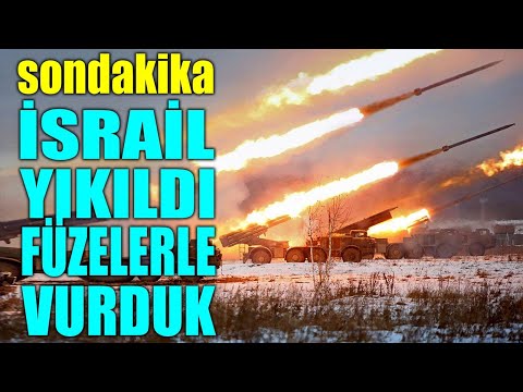 #sonsakika İSRAİL RESMEN YIKILDI..!! FÜZELERLE VURDUK..!!