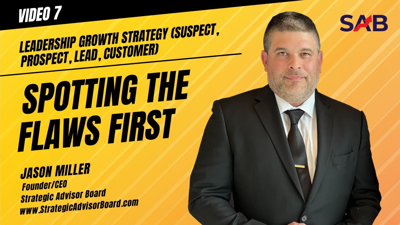 Leadership Growth Strategy (Suspect, Prospect, Lead, Customer) Spotting ...