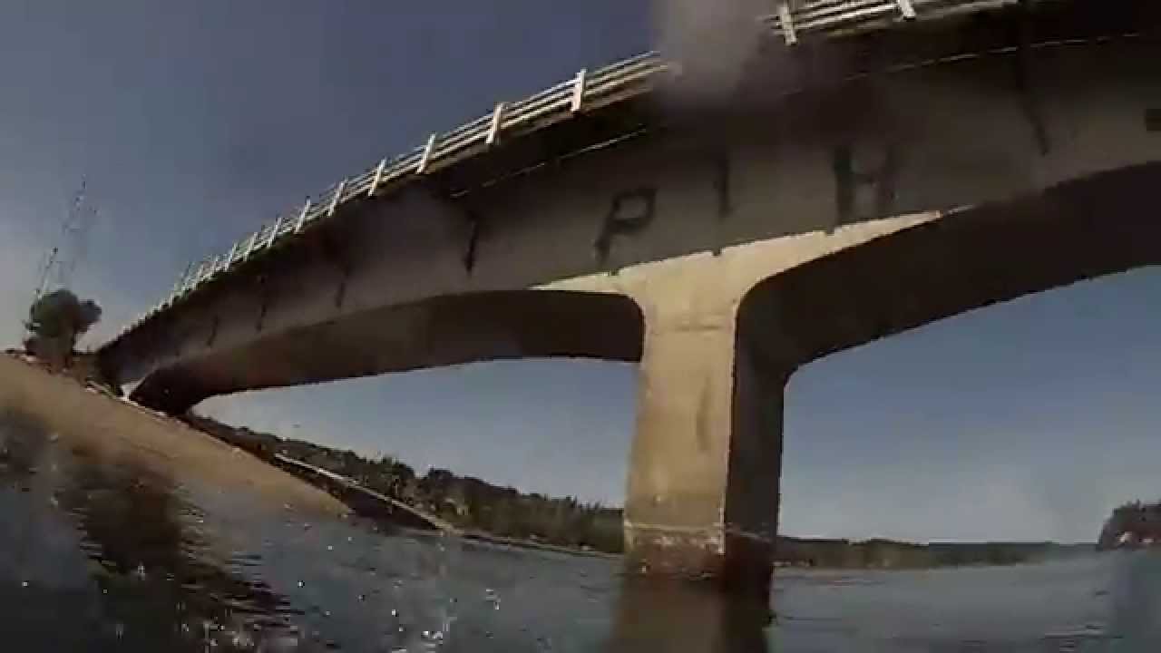 Way we begin spring in the PNW Purdy spit Bridge - YouTube