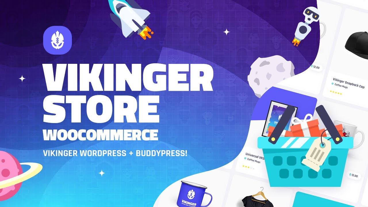 Vikinger Store - WooCommerce - Vikinger - WordPress & BuddyPress Social Community - YouTube