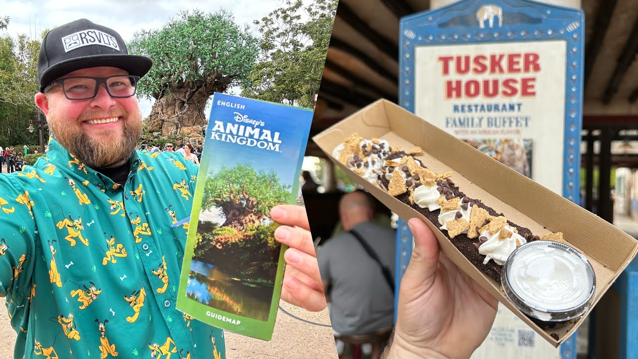 Disney’s Animal Kingdom 2024 | NEW Churros & Eating At Tusker House ...
