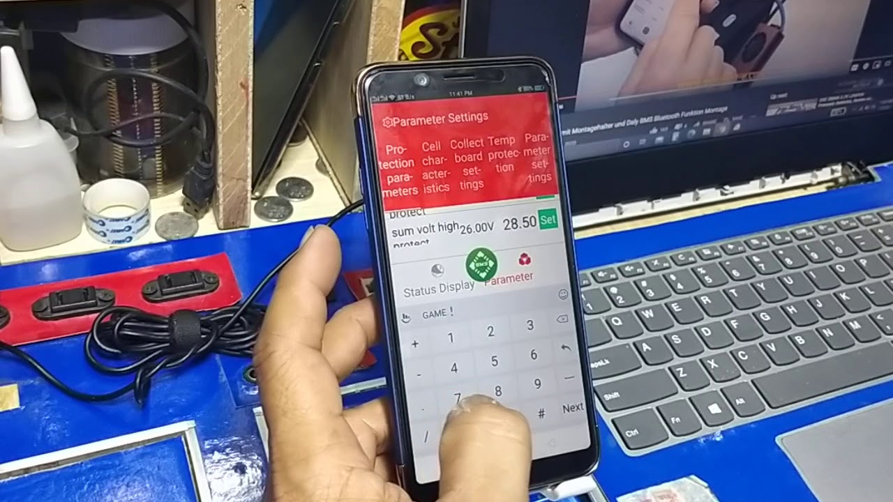 how to Set smart BMS parameter Settings Tagalog - YouTube