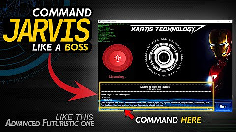 Ultimate JARVIS with GUI (Version 2.O) - YouTube