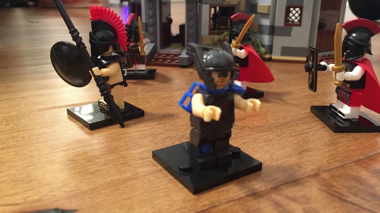 Castle defense LEGO - YouTube