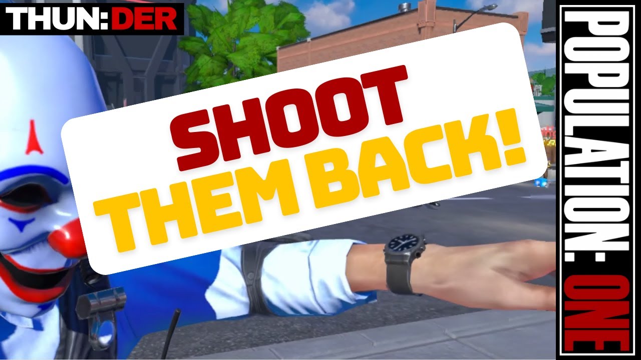 POPULATION ONE VR | SHOOT THEM BACK! ⚡ Thunder ⚡ Feat: FOOT14 & JBRONE ...