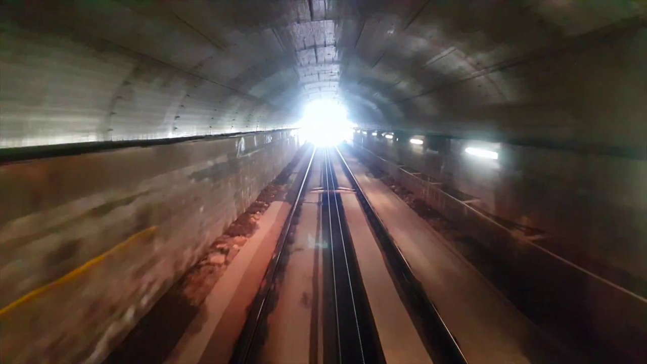 Light at the End of the Tunnel | Stock Footage Coming out a Tunnel on a ...