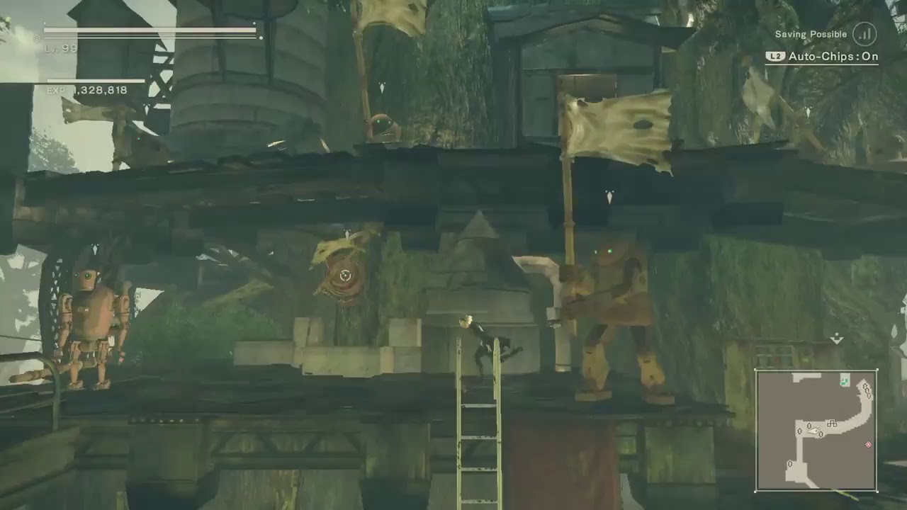 NieR Automata Max Level Ultra OverPowered - YouTube