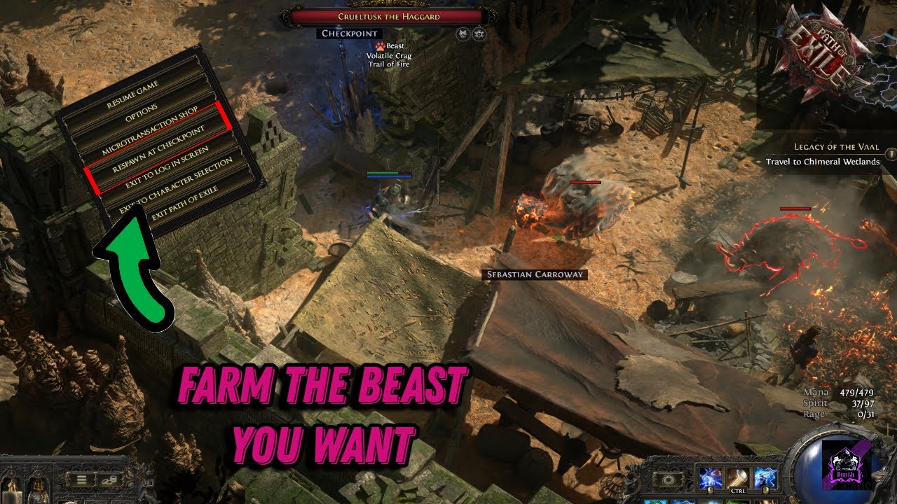 Here is how to get a good beast during the campaign ! POE2 - YouTube