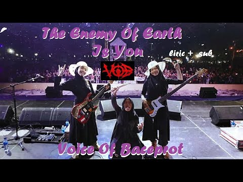 VOB song lyrics: THE ENEMY OF EARTH IS YOU - YouTube