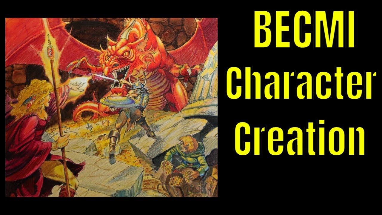 BECMI Dungeons & Dragons Character Creation 🔴#4k LIVE - YouTube