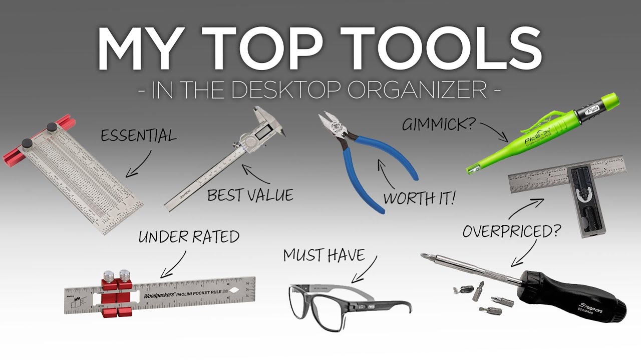 Desktop Organizer Tools // DIYer Gift Buying Guide - YouTube
