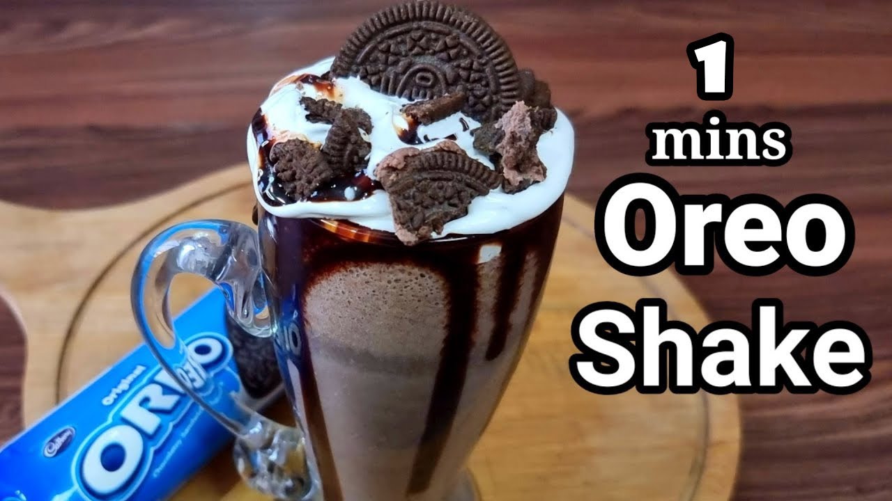 My Favorite Shake | Easiest Recipe of the World | Oreo Shake ...