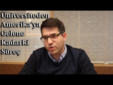 Üniversiteden Amerika'ya Gelene Kadarki Süreç
