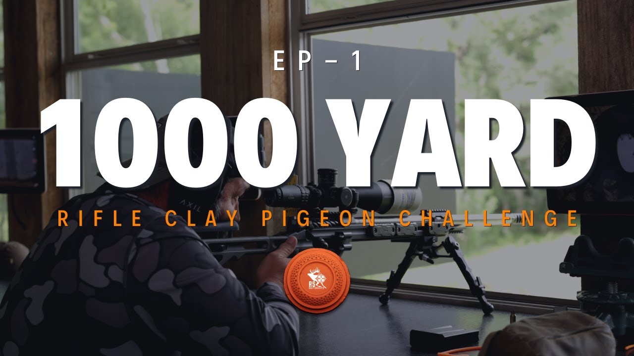 1,000 YARD RIFLE CLAY PIGEON CHALLENGE EP-1 - YouTube