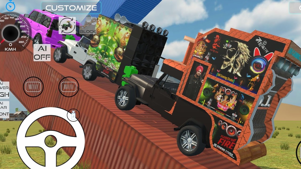 😈 DJ pickup mobile game | gabbar DJ game | bus simulator indonesia | dj ...