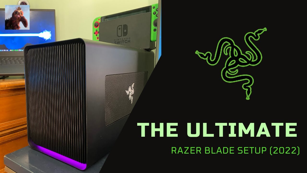 the ULTIMATE razer blade setup (2022) - YouTube