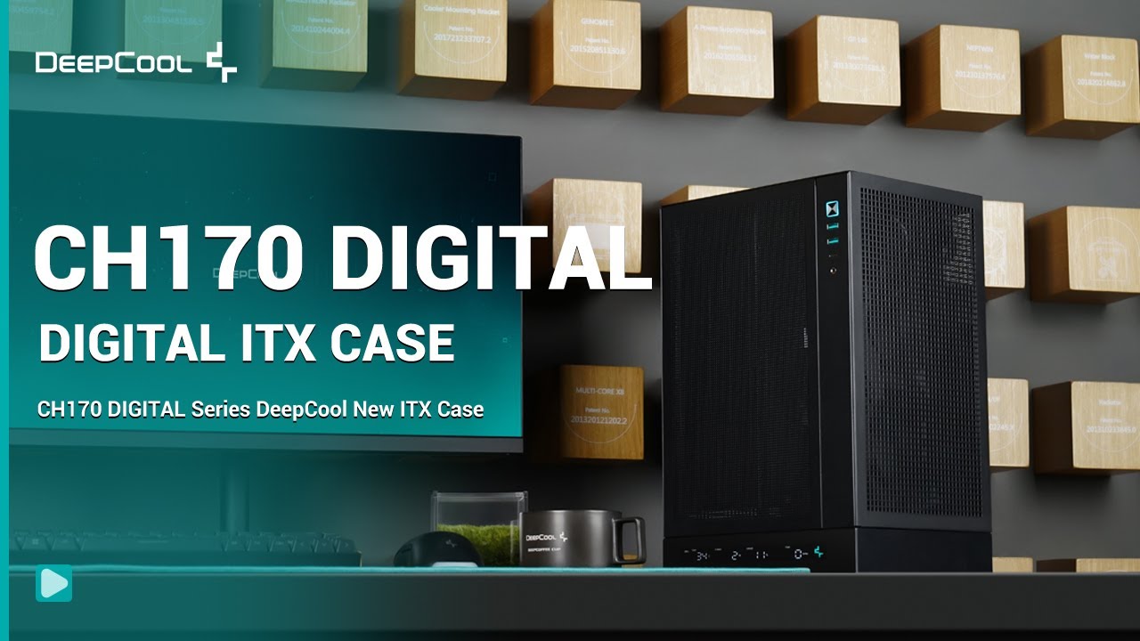 DeepCool CH170 DIGITAL Series: Elevate Your Build With Digital ...