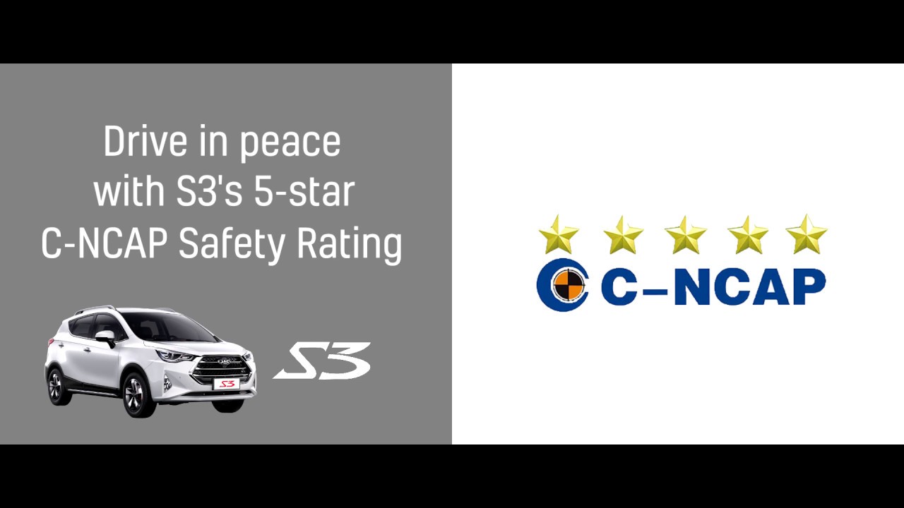 JAC S3 C-NCAP Crash Test 5-Star Rating | JAC Motors Philippines - YouTube