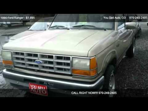 1990 Ford Ranger XLT 4x4 - for sale in Montrose, CO 81403 - YouTube