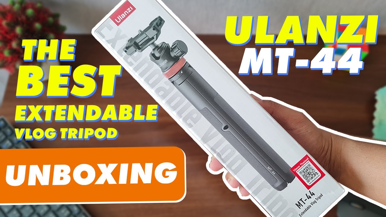 ULANZI MT 44 Extendable Vlog Tripod - The BEST Extendable Vlog Tripod ...