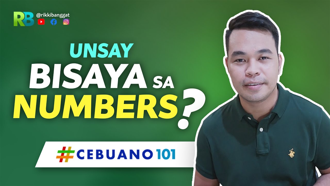 UNSAY BISAYA SA MGA NUMBERS?| Vlog 26 - YouTube