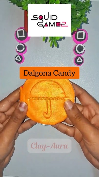 How to make Dalgona Candy Diary? Squid Game 2#diy #squidgame #dalgona #squidgame2 - YouTube