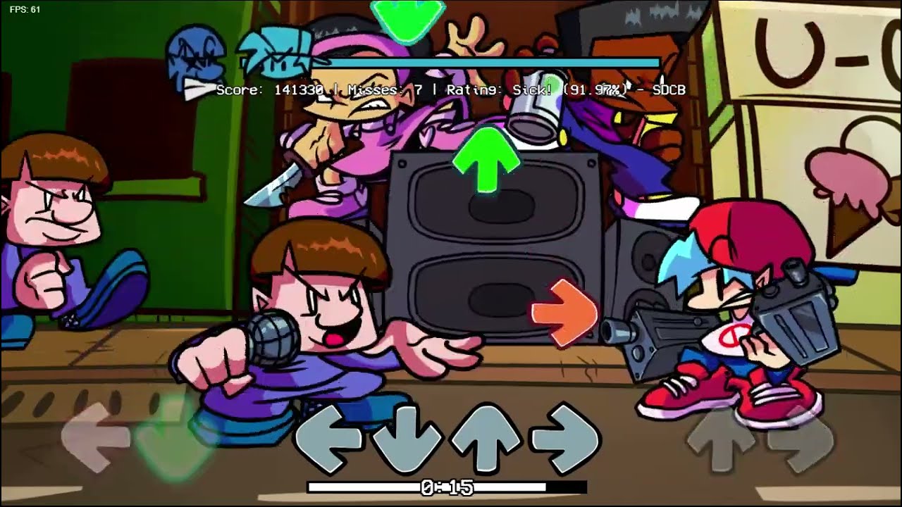 FNF Unloaded with BF & Uberkids - YouTube