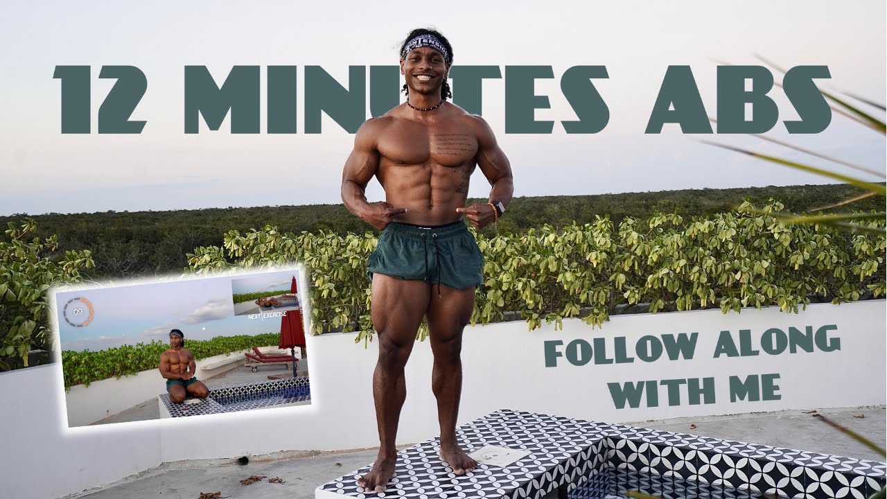 12 MINUTE V-TAPPER 6 PACK ABS WORKOUT (NO EQUIPMENT) - YouTube
