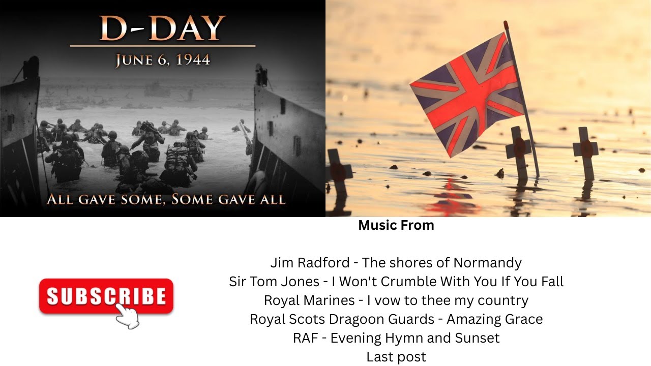 D Day 6th June 1944 footage with music - YouTube