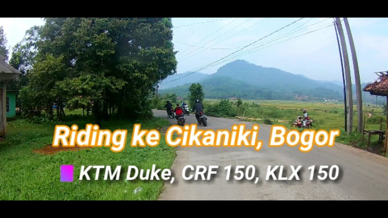 Riding ke Cikaniki Research Station, Bogor - KTM Duke 250 #1 - YouTube