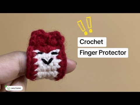 Crochet Finger Protector | Pelindung Jari Rajut - YouTube