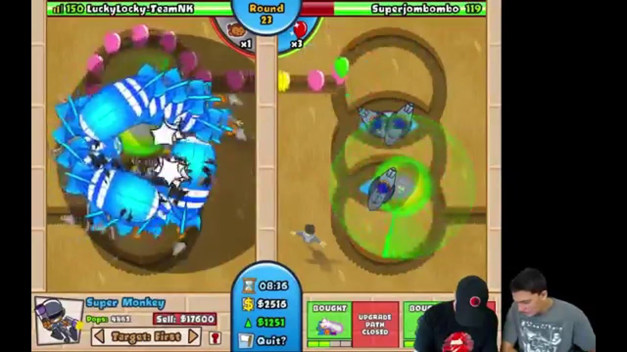 Bloons TD Battles | Bruno & Locky Play SJB! - YouTube
