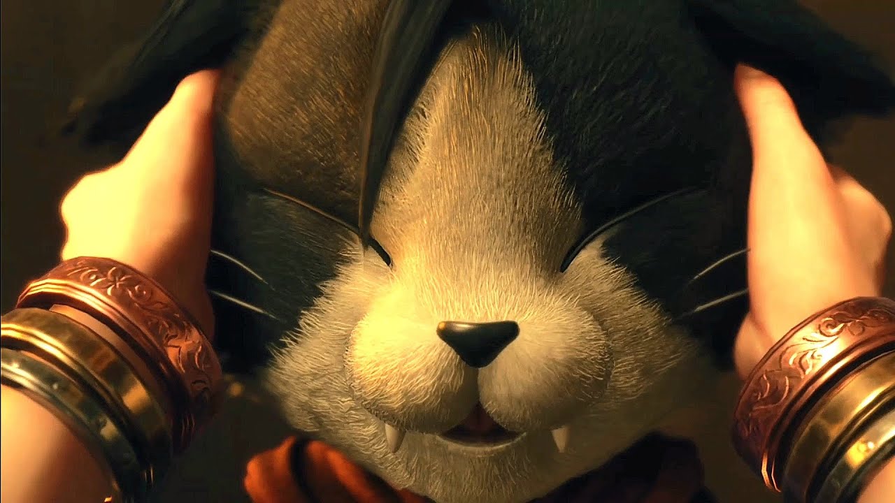 Final Fantasy VII Rebirth. Cait Sith is a Curious Cat. - YouTube
