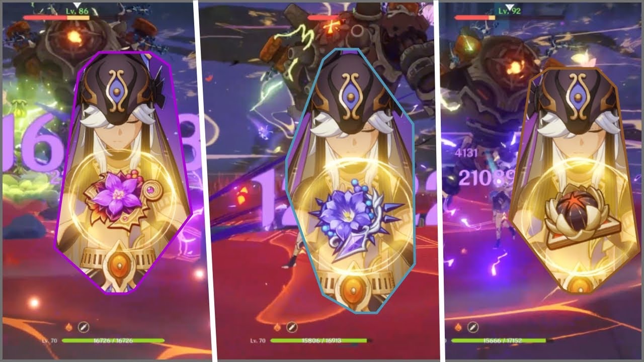 Cyno Thundering Fury Thundersoother Gilded Dreams Comparison - YouTube