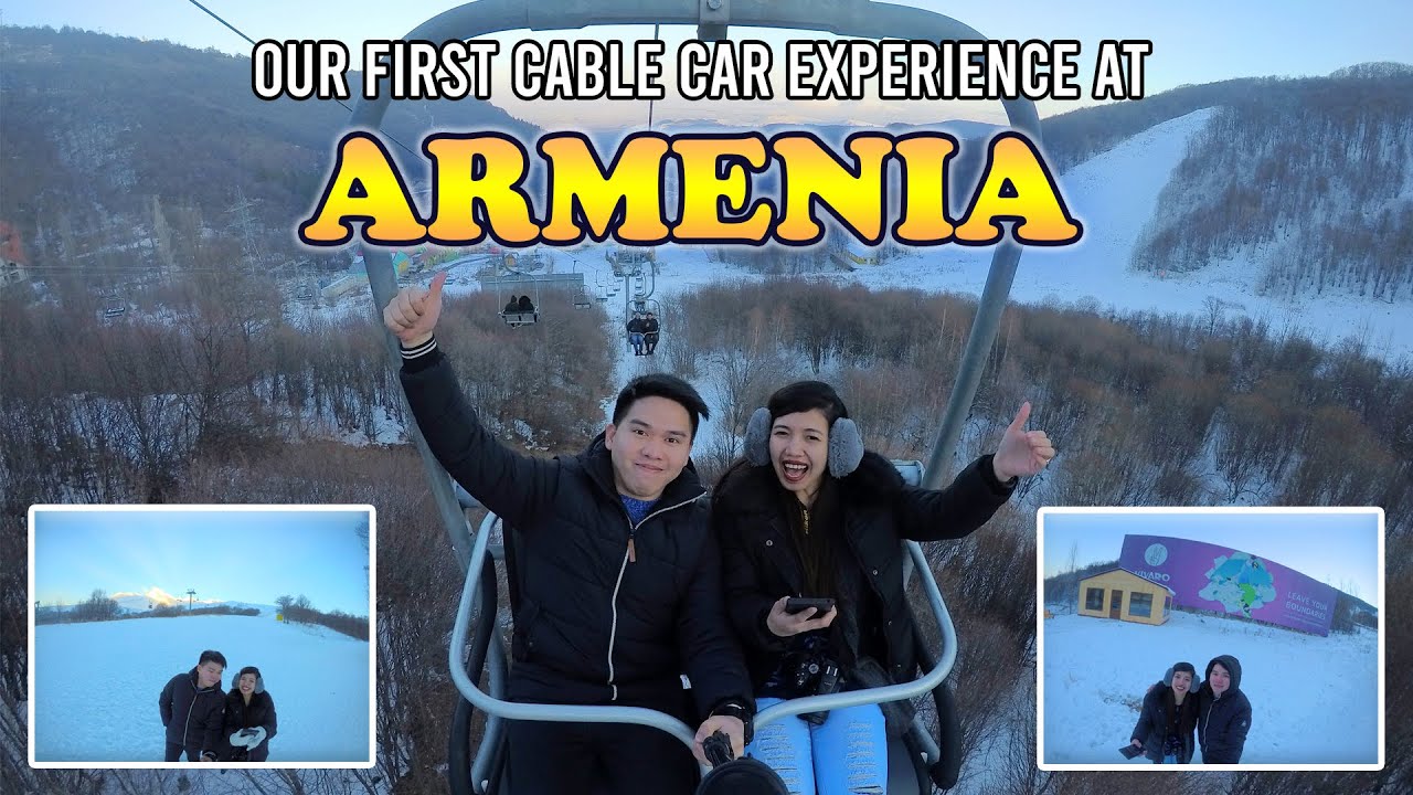 FIRST CABLE CAR EXPERIENCE AT ARMENIA - YouTube