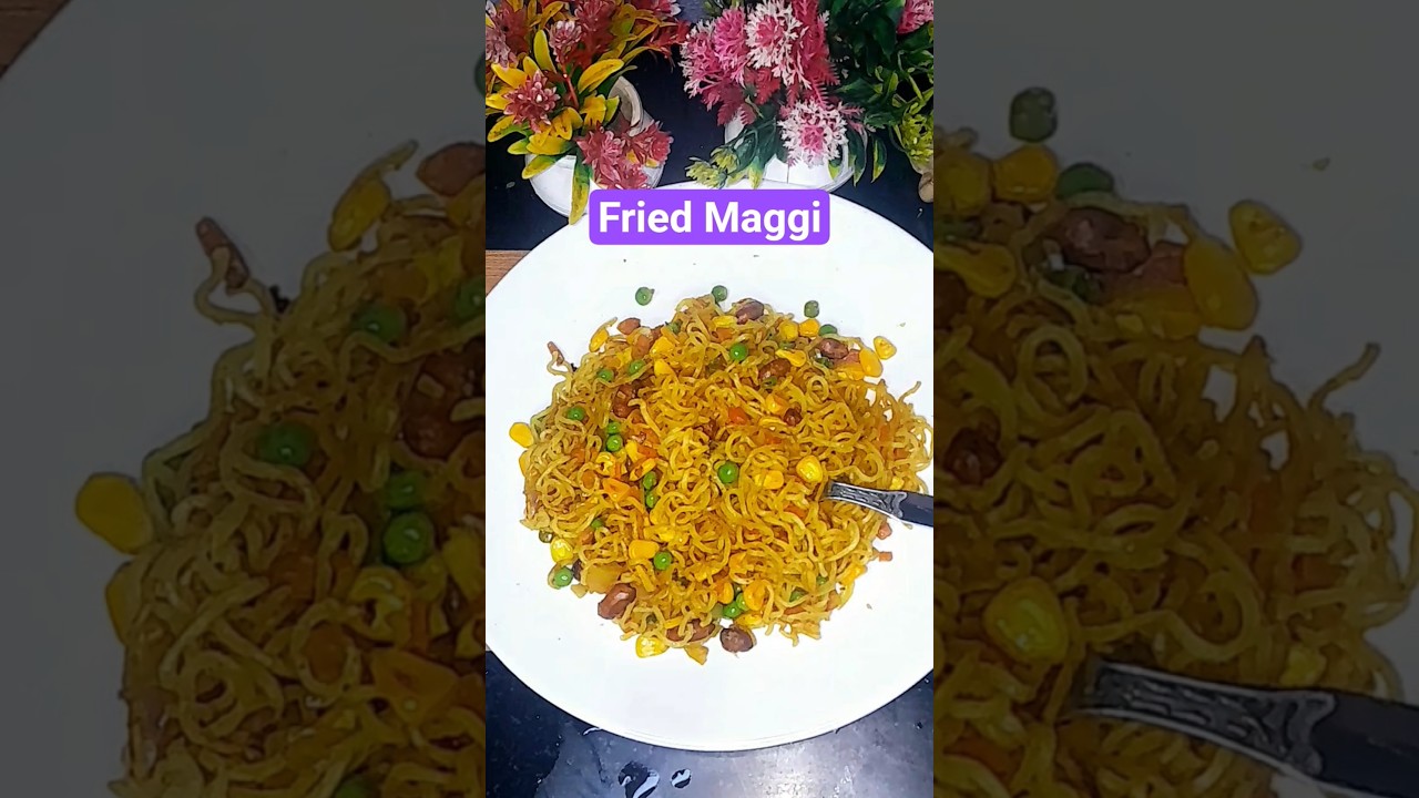 Fried Maggi Recipe#maggirecipe #maggi - YouTube