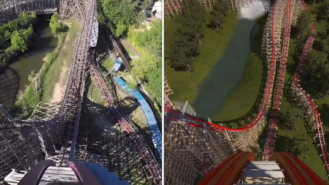 New Texas Giant but better POV Comparison - YouTube