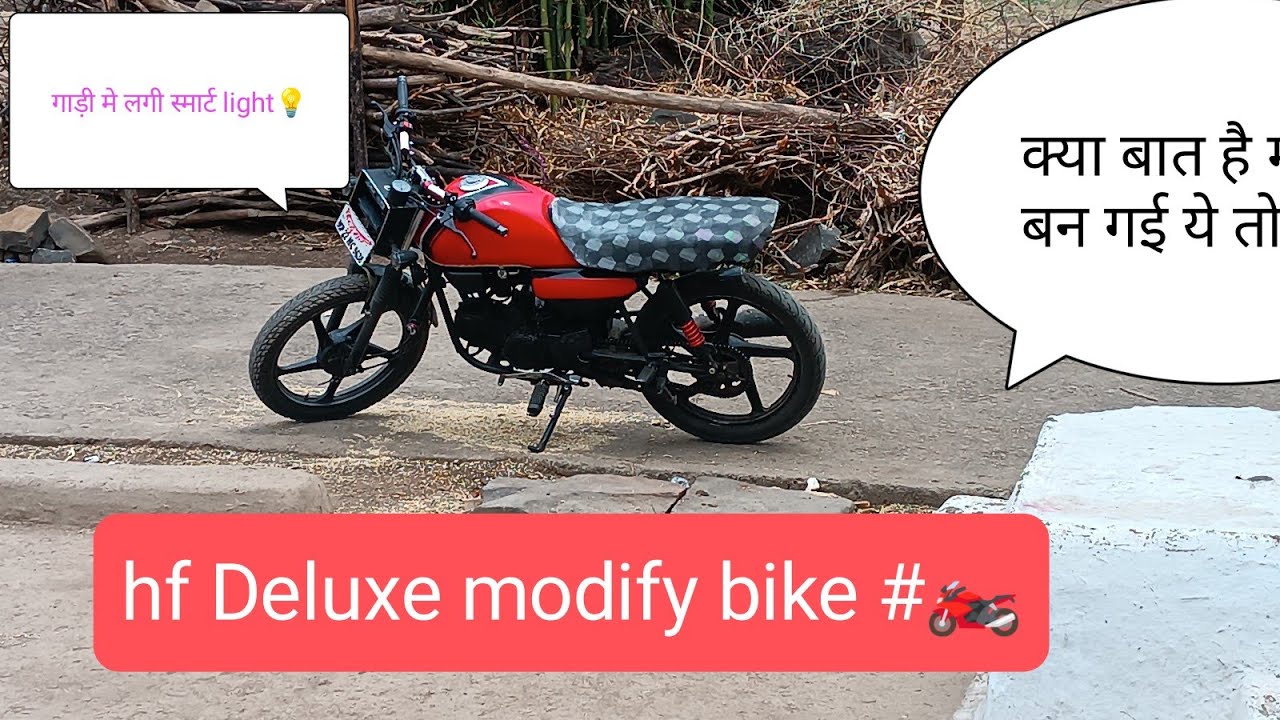 hf deluxe modify !! full reviwe🏍🏍 - YouTube