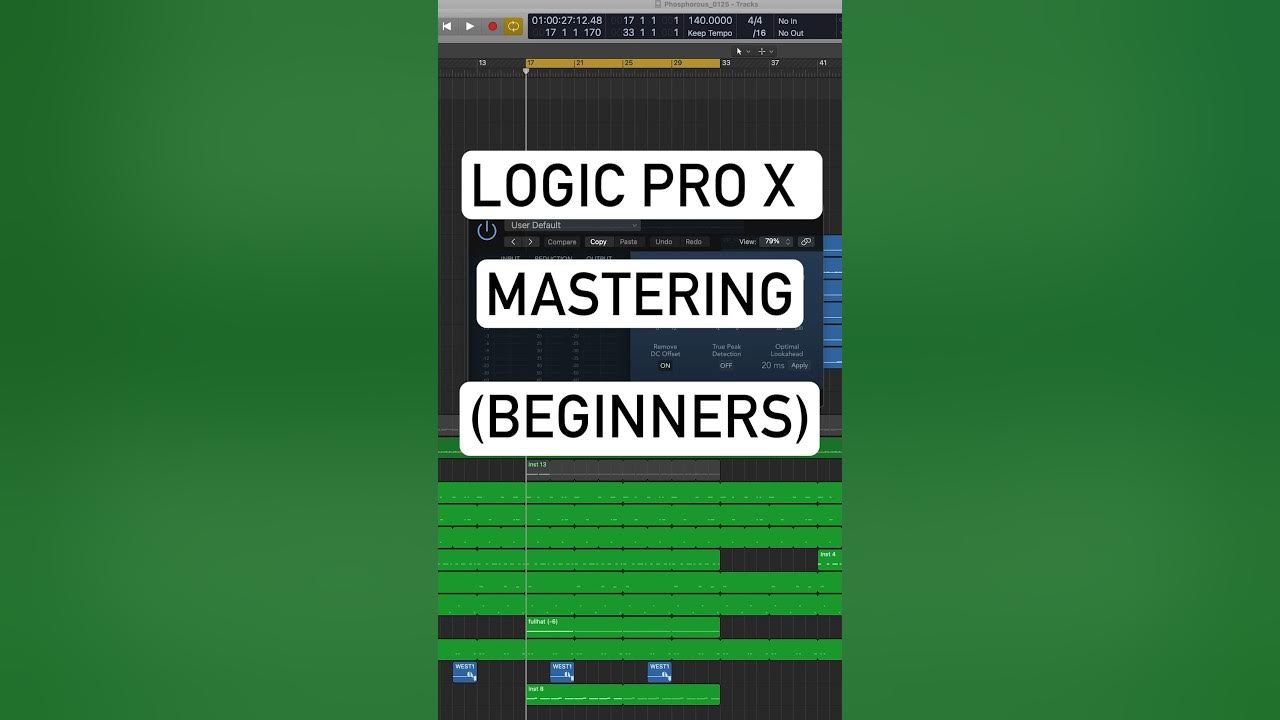 How to Master Songs in Logic Pro X (Beginner) - YouTube