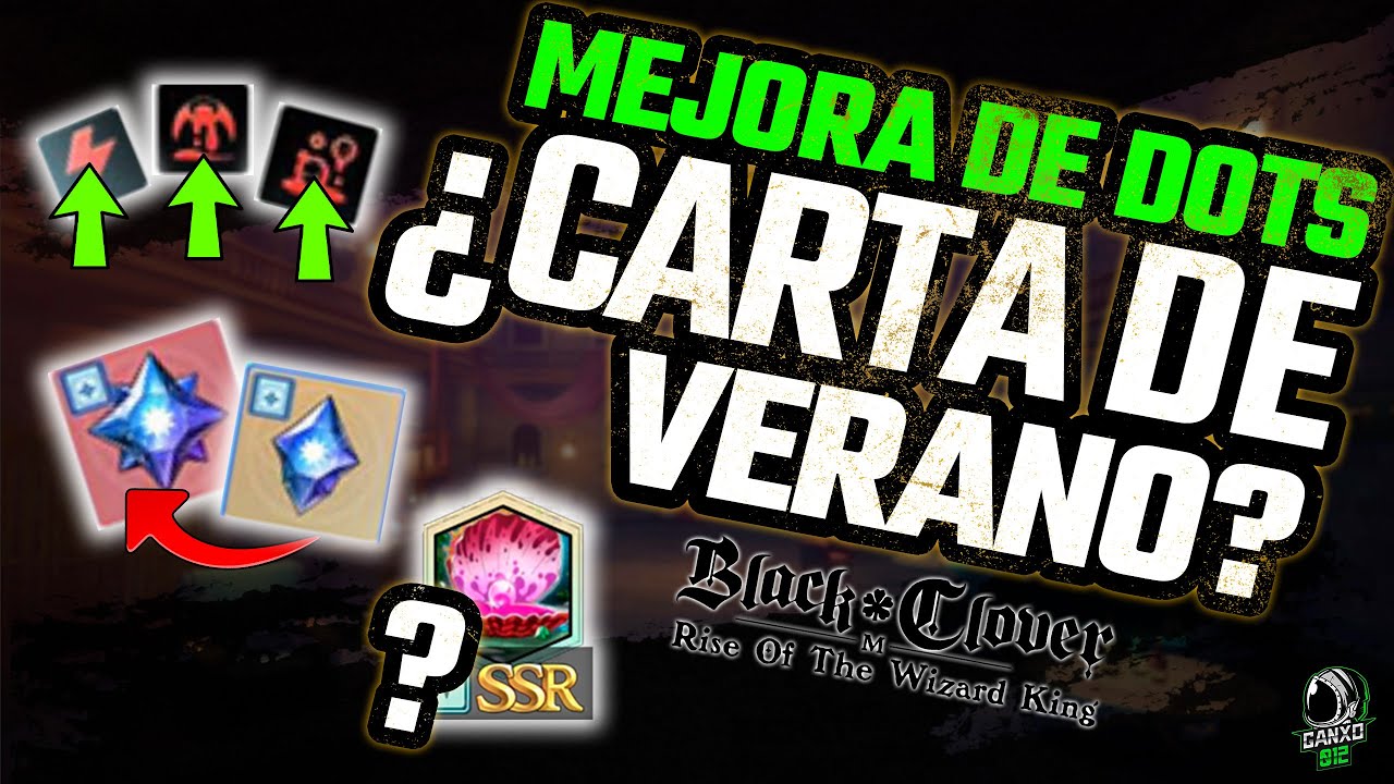 ¡MAS MEJORAS PARA LA SEASON 9! ¿VENDRA POR FIN LA CONCHA? BLACK CLOVER ...