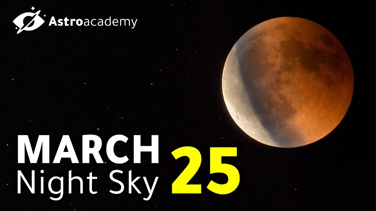 The March sky 👉 LUNAR ECLIPSE 🌘 and other astronomical events - YouTube