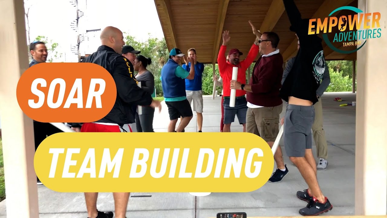 SOAR Team Building at Empower Adventures! - YouTube