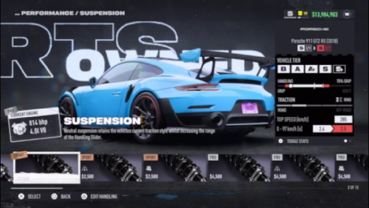 Need For Speed Unbound | S class build | Porsche 911 GT2 RS (2018 ...