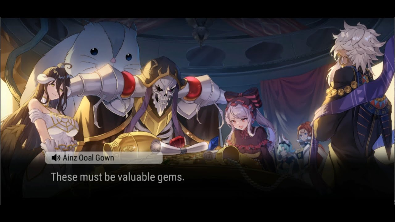 E7 Overlord Collab Event Part 15 Finale A Small Banquet - YouTube