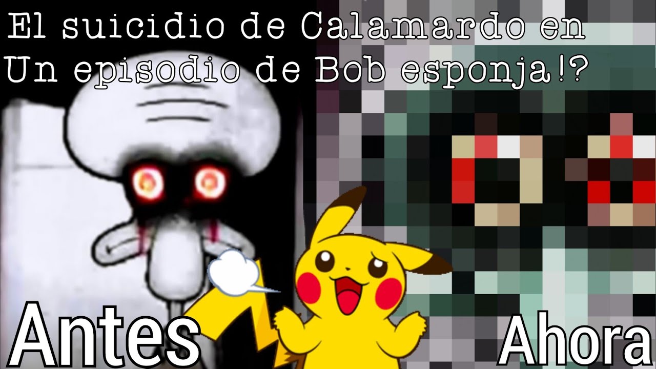 La aparición de Calamardo (Red mist) en un Capitulo de Bob esponja 😨 ...