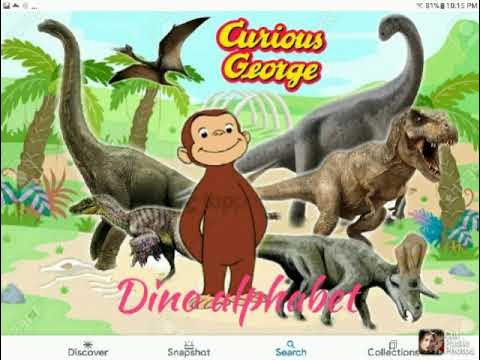 Curious George A to Z dinosaurs - YouTube